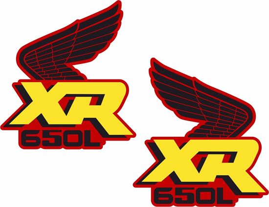 Zen Graphics - Honda Xr650l Replacement Tank Decals Stickers