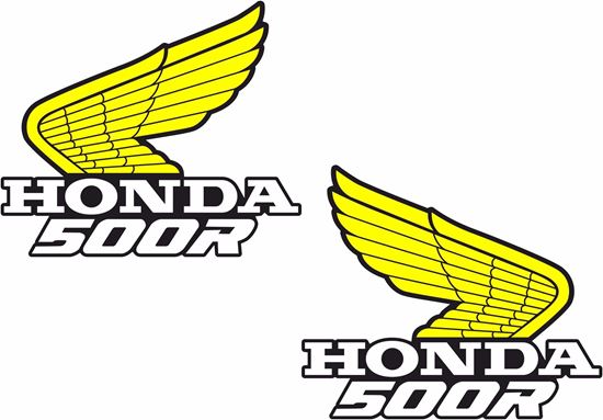 Zen Graphics - Honda CR / XR / XL 500R replacement Tank Decals / Stickers