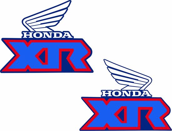 Zen Graphics - Honda XR replacement Tank Decals / Stickers