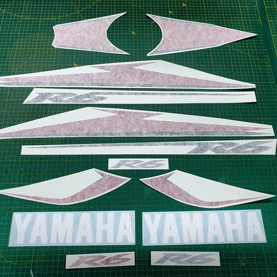 Zen Graphics - Yamaha YZF R6 2007 - 2008 replacement Decals / Stickers