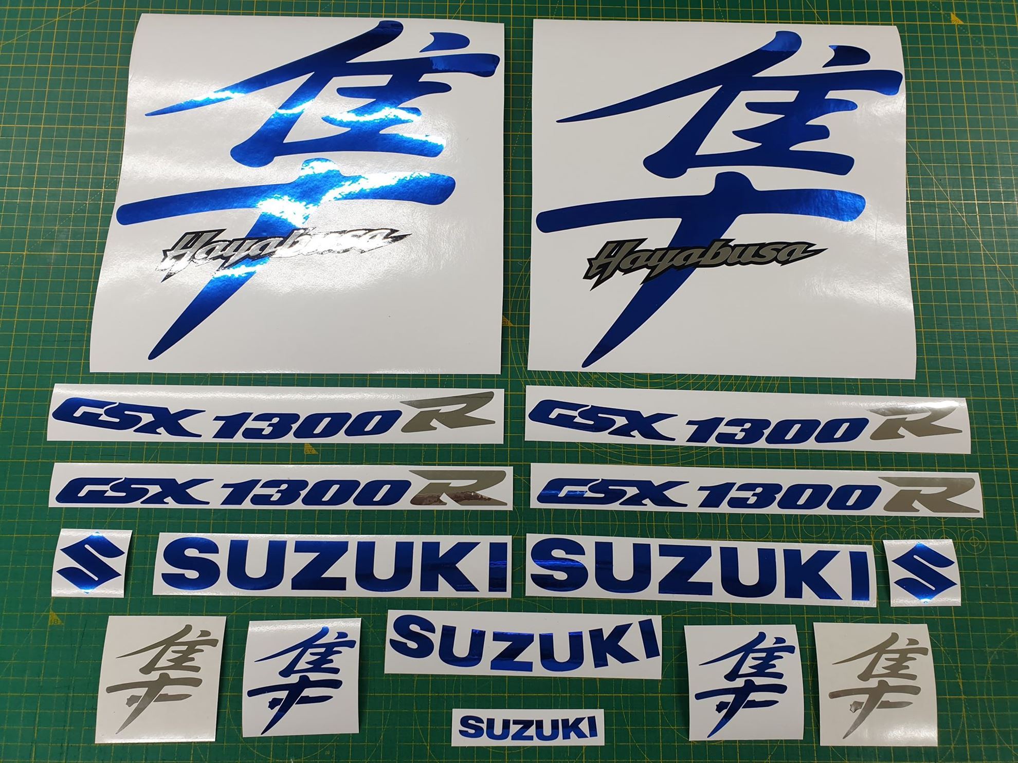 Zen Graphics - Suzuki Hayabusa GSX 1300R 1999 - 2007 replacement Decals ...