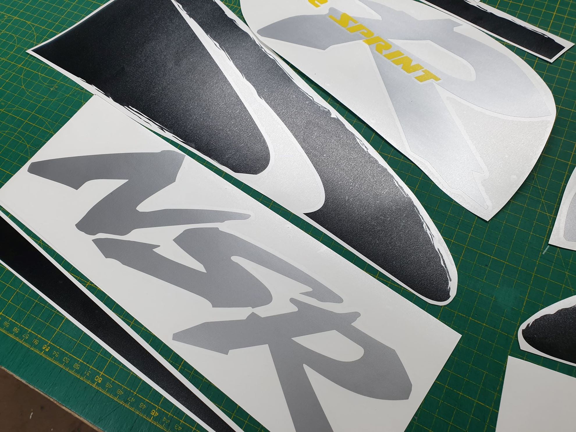 Zen Graphics - Honda NSR 125 1998 - 1999 replacement Decals / Stickers