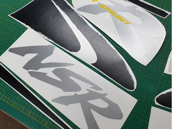 Zen Graphics - Honda NSR 125 1998 - 1999 replacement Decals / Stickers