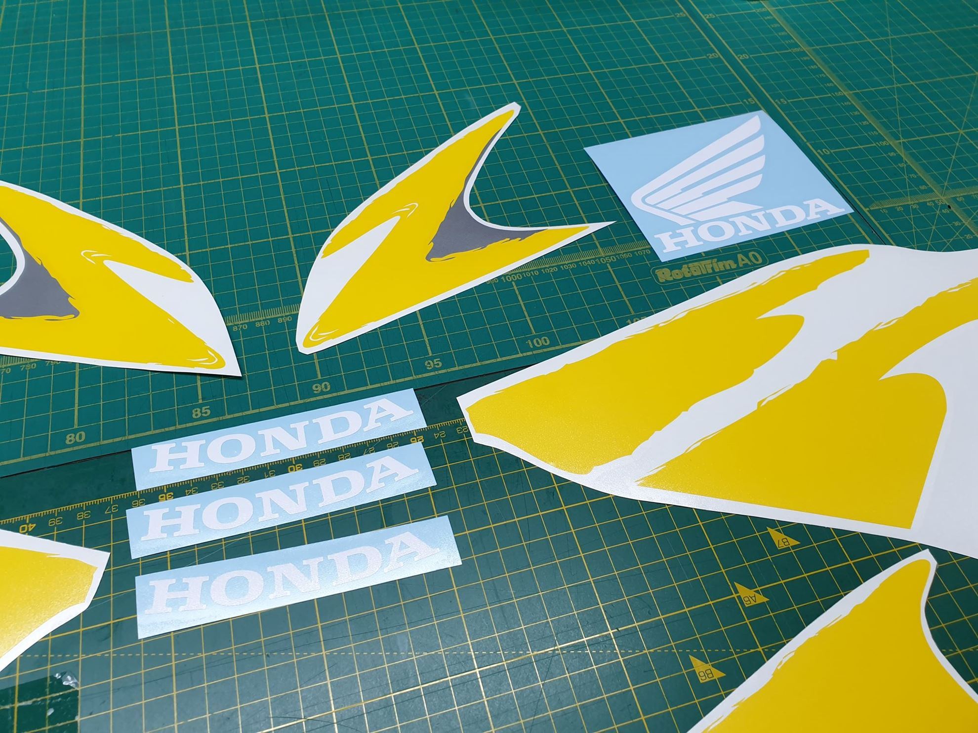 Zen Graphics - Honda NSR 125 1998 - 1999 replacement Decals / Stickers