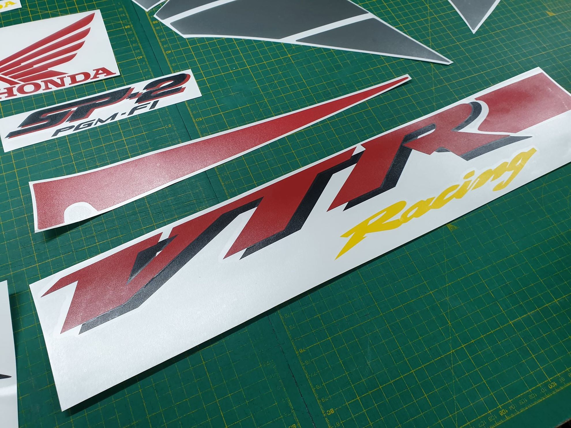 Zen Graphics - Honda VTR 1000 SP2 2002 full Restoration Decals / Stickers