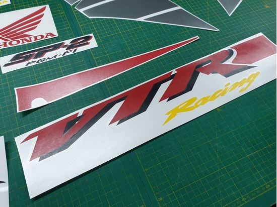 Zen Graphics - Honda VTR 1000 SP2 2002 full Restoration Decals / Stickers