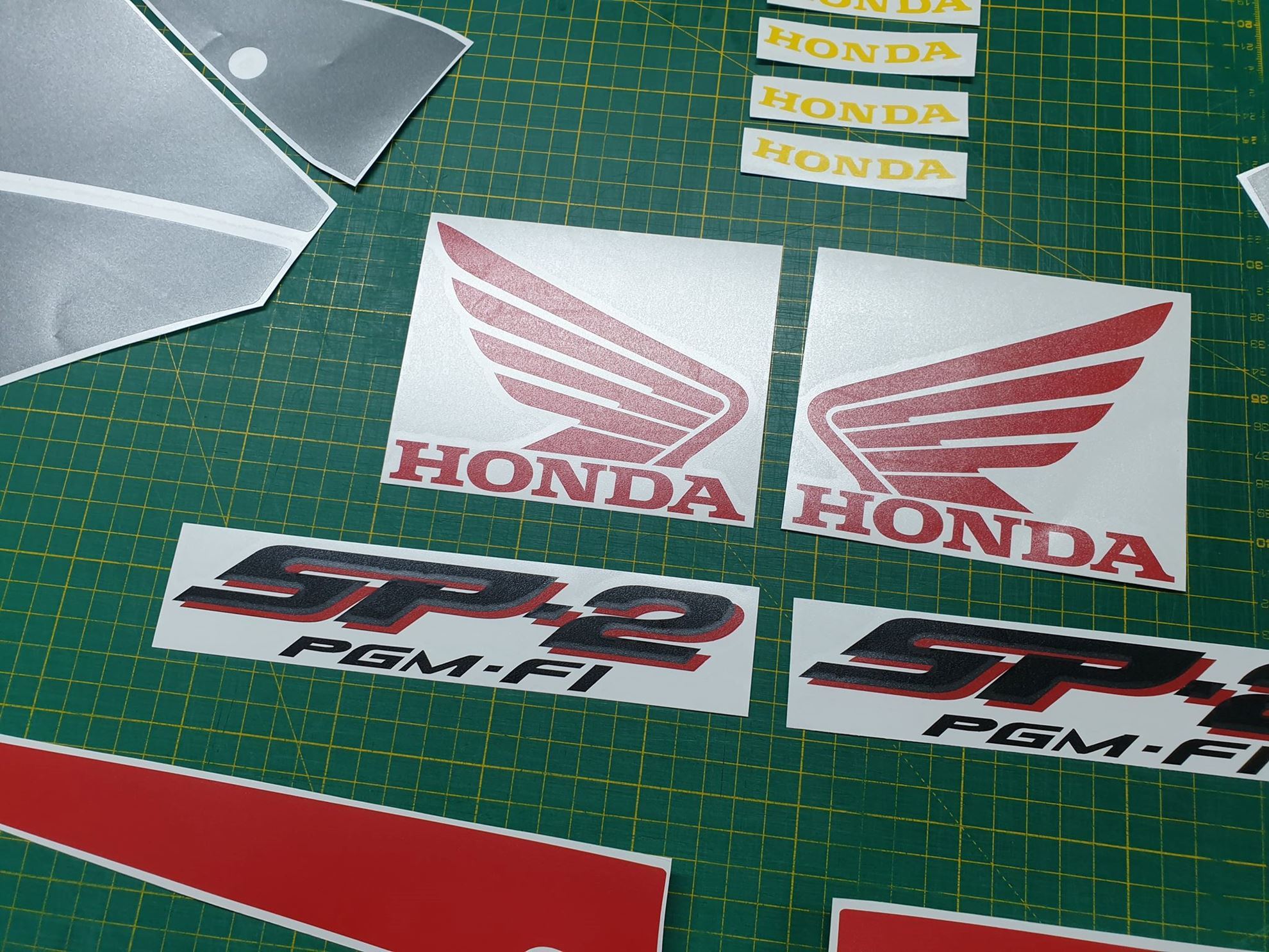 Zen Graphics - Honda VTR 1000 SP2 2002 full Restoration Decals / Stickers