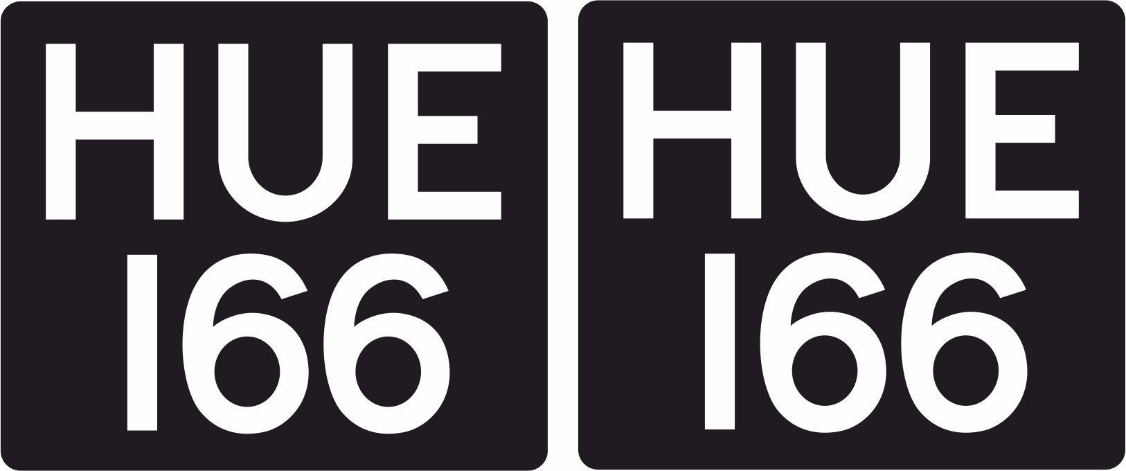 Zen Graphics - Land Rover Defender "HUE 166" Decals / Stickers