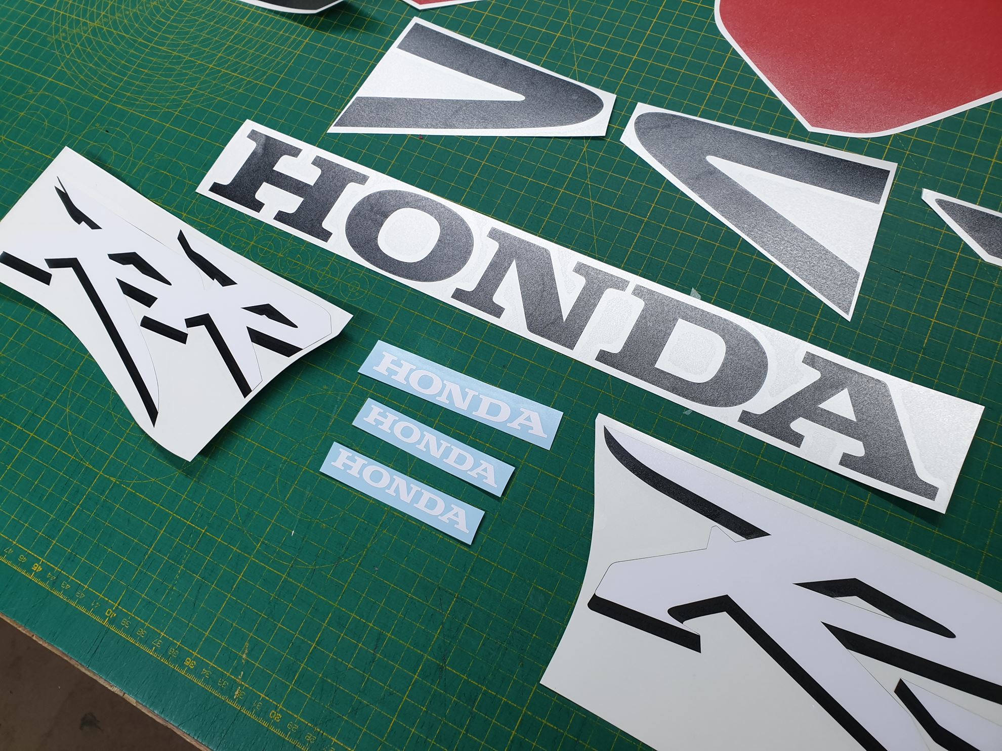 Zen Graphics - Honda CBR 954RR 2003 Fireblade full replacement Decals ...