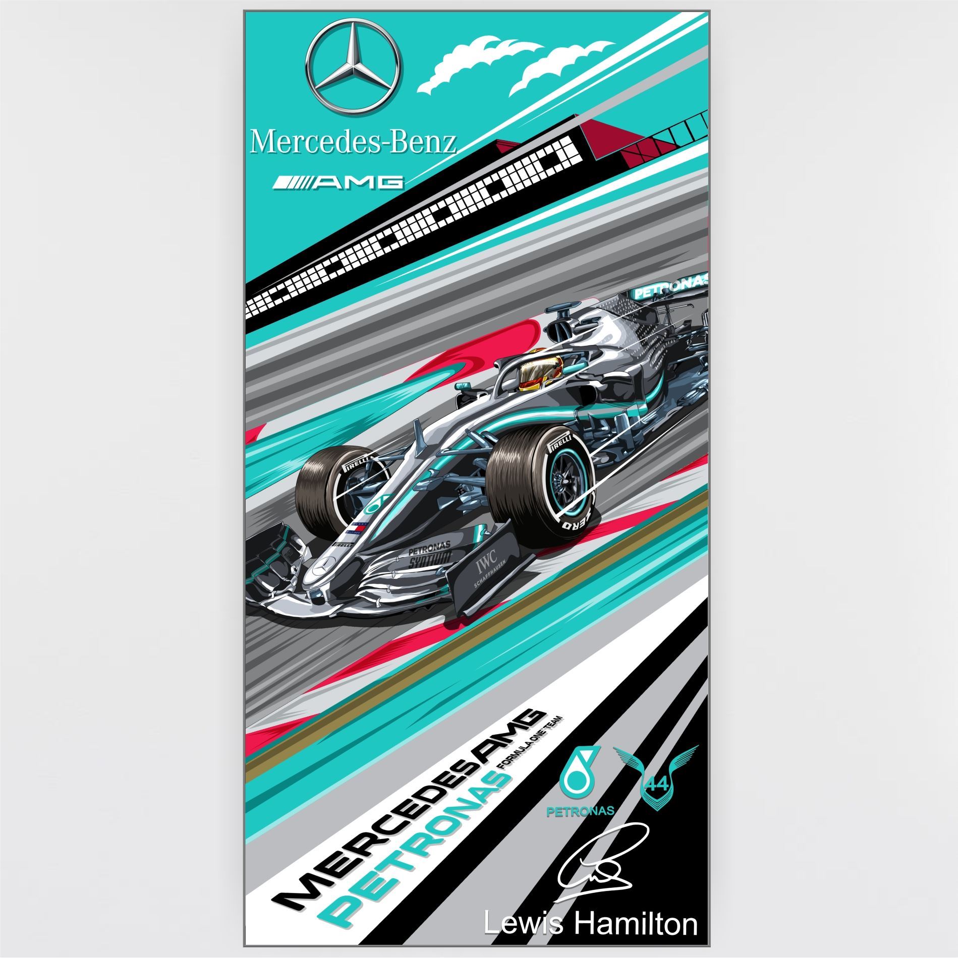 Zen Graphics - Lewis Hamilton