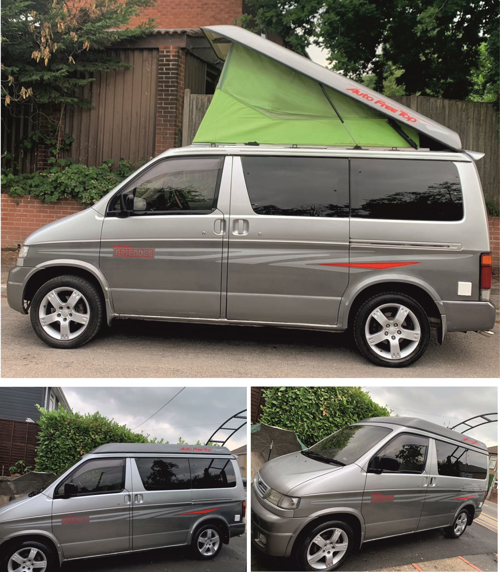 Zen Graphics - Mazda "Bongo Friendee" Side Stripes / Graphics