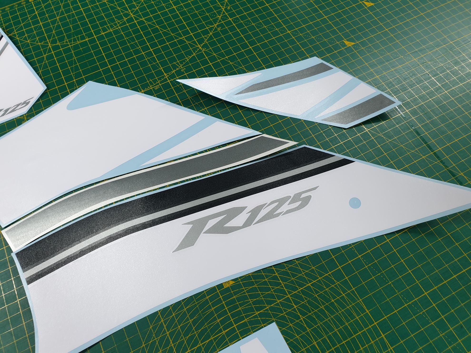 Zen Graphics - Yamaha YZF 125R 2009 replacement Decals / Stickers