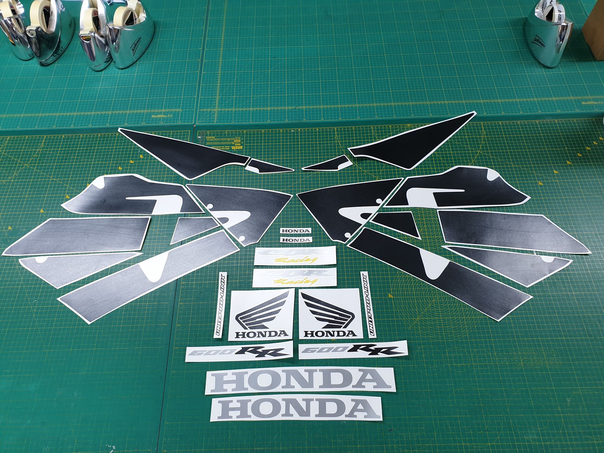 Zen Graphics - Honda CBR 600RR 2004 - 2006 replacement Decals / Stickers