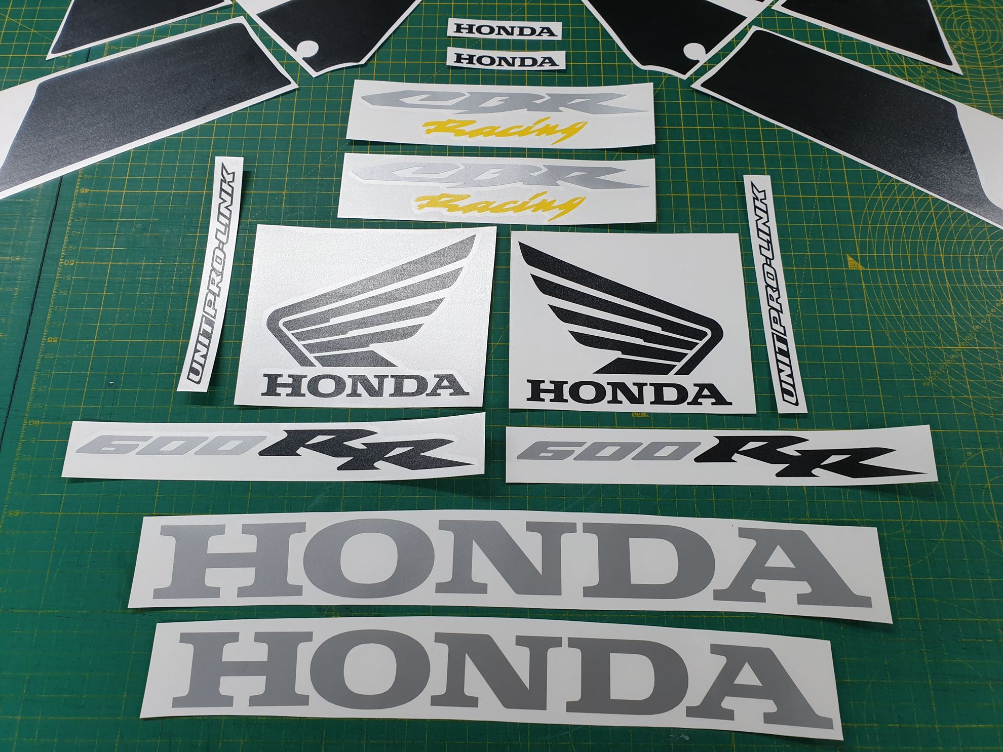 Zen Graphics - Honda CBR 600RR 2004 - 2006 replacement Decals / Stickers