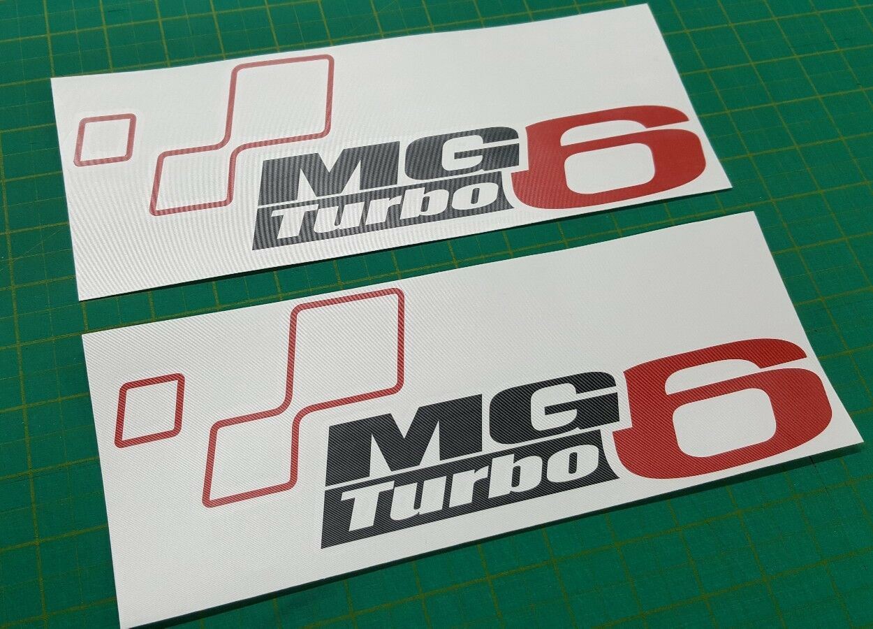 Zen Graphics - MG6 Turbo Decals / Stickers