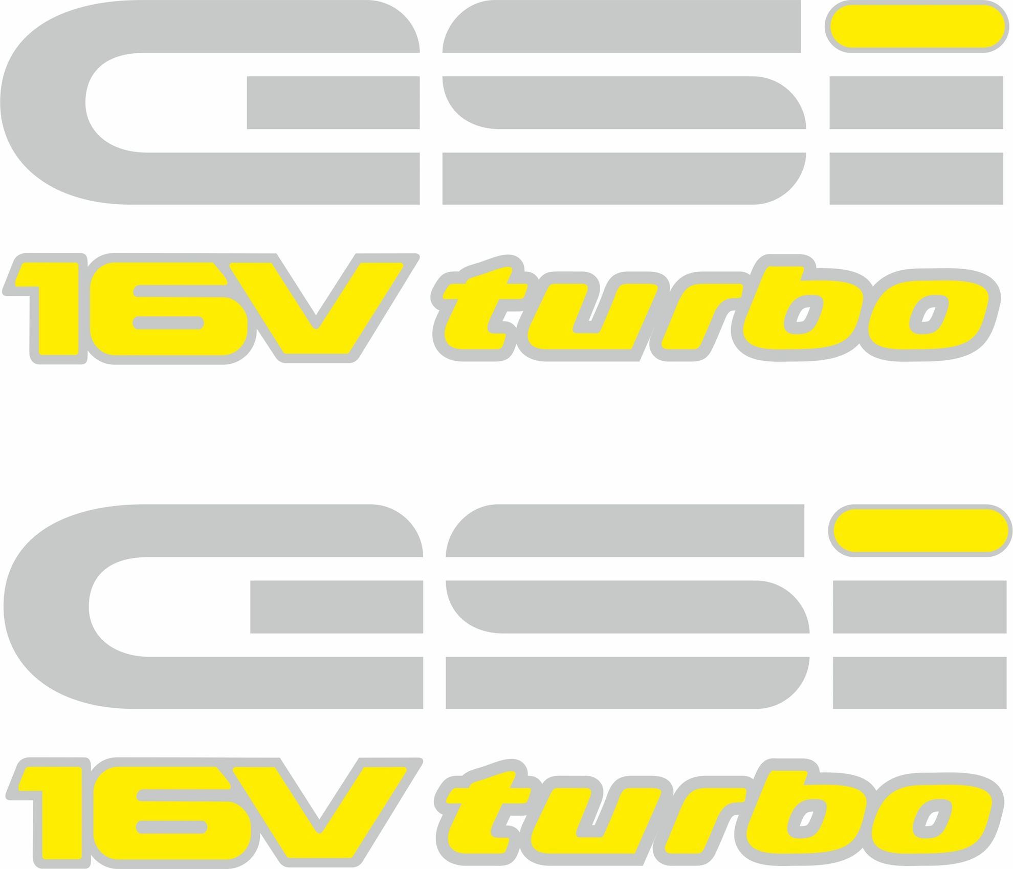 Zen Graphics - Vauxhall Nova GSi Turbo Decals / Stickers
