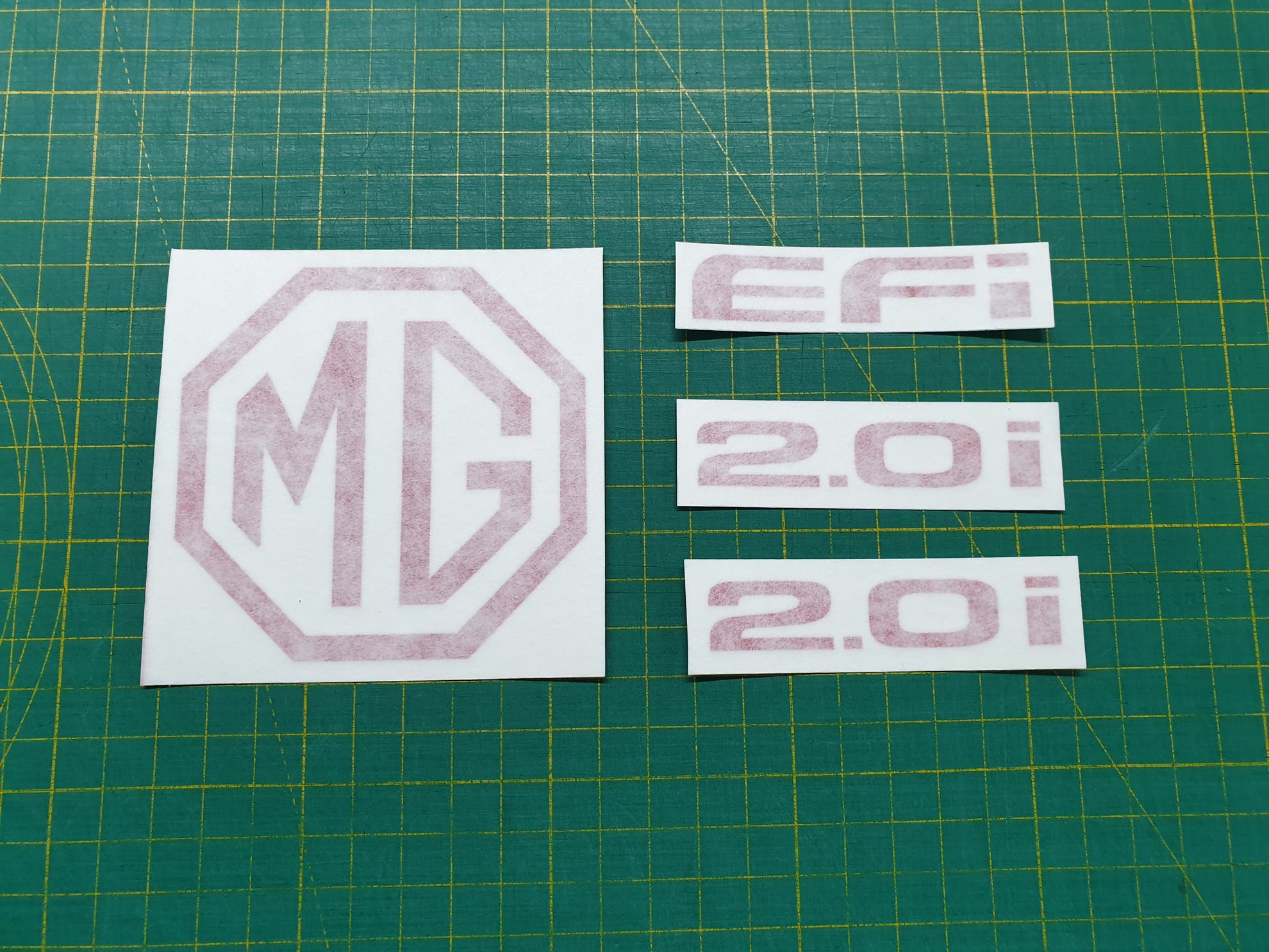 Zen Graphics - MG Maestro replacement rear and side Decals / Stickers