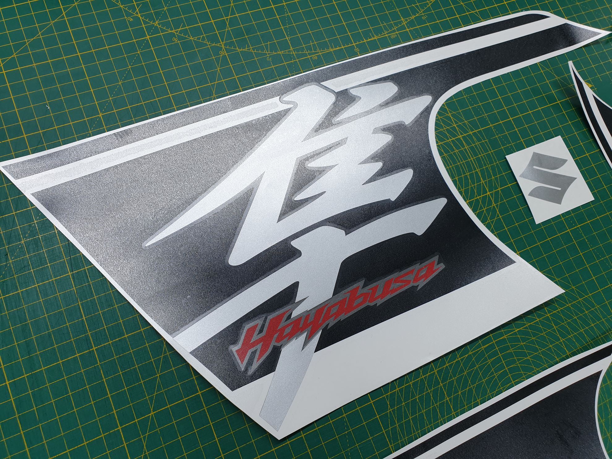 Zen Graphics - Suzuki GSX 1300R Hayabusa 2017 replacement Decals / Stickers