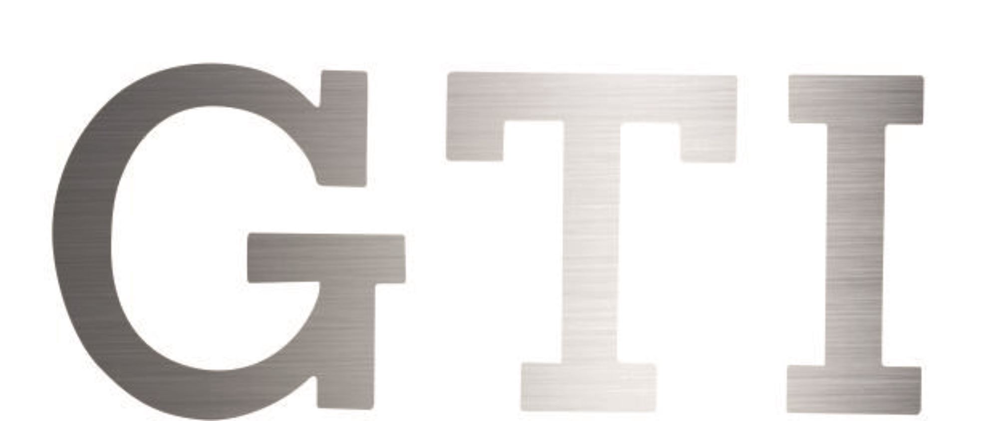 Zen Graphics - Golf GTI MK1 front Grille Badge restoration overlay ...