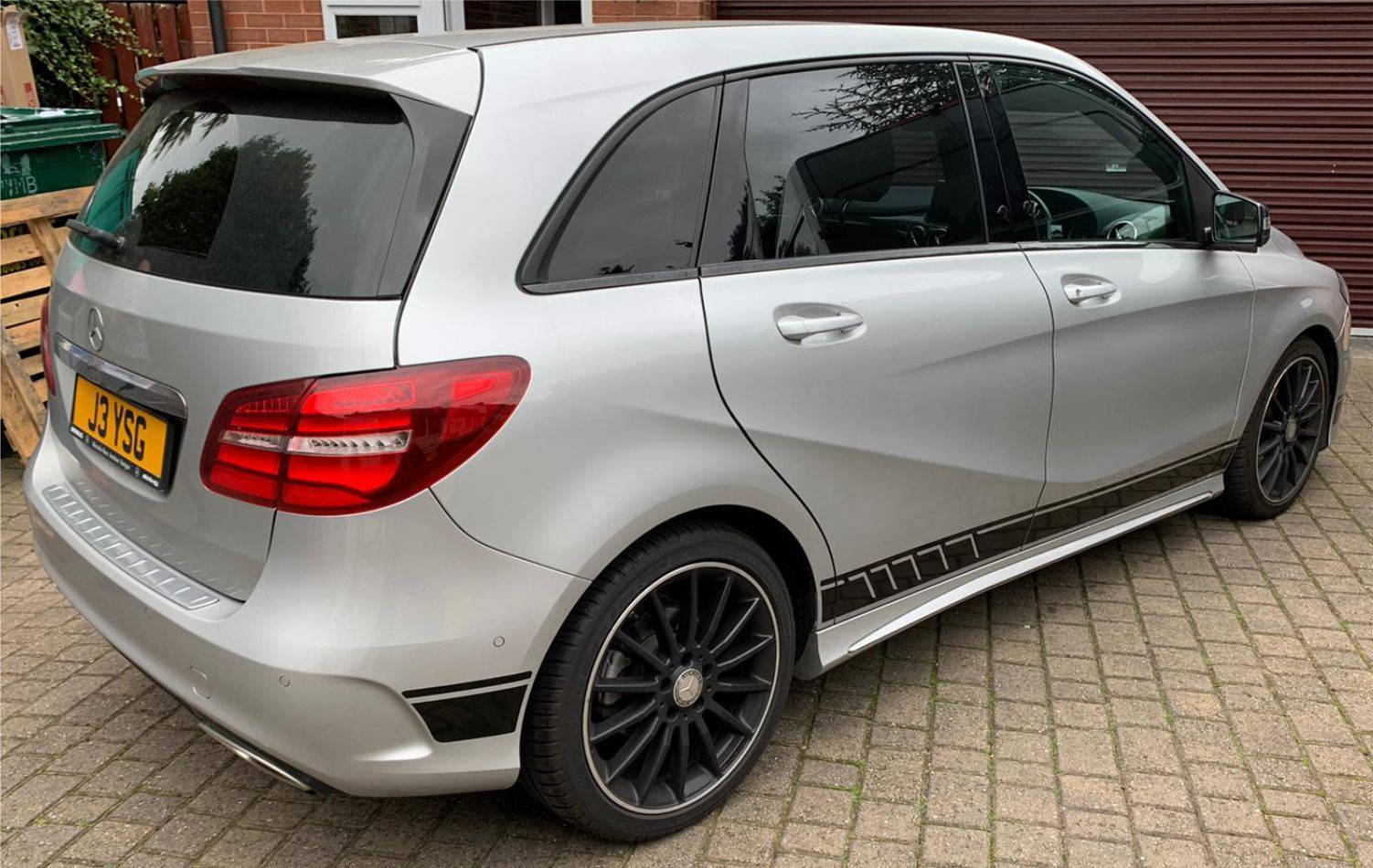 Zen Graphics - Mercedes B Class AMG Side & Bonnet Stripes / Stickers