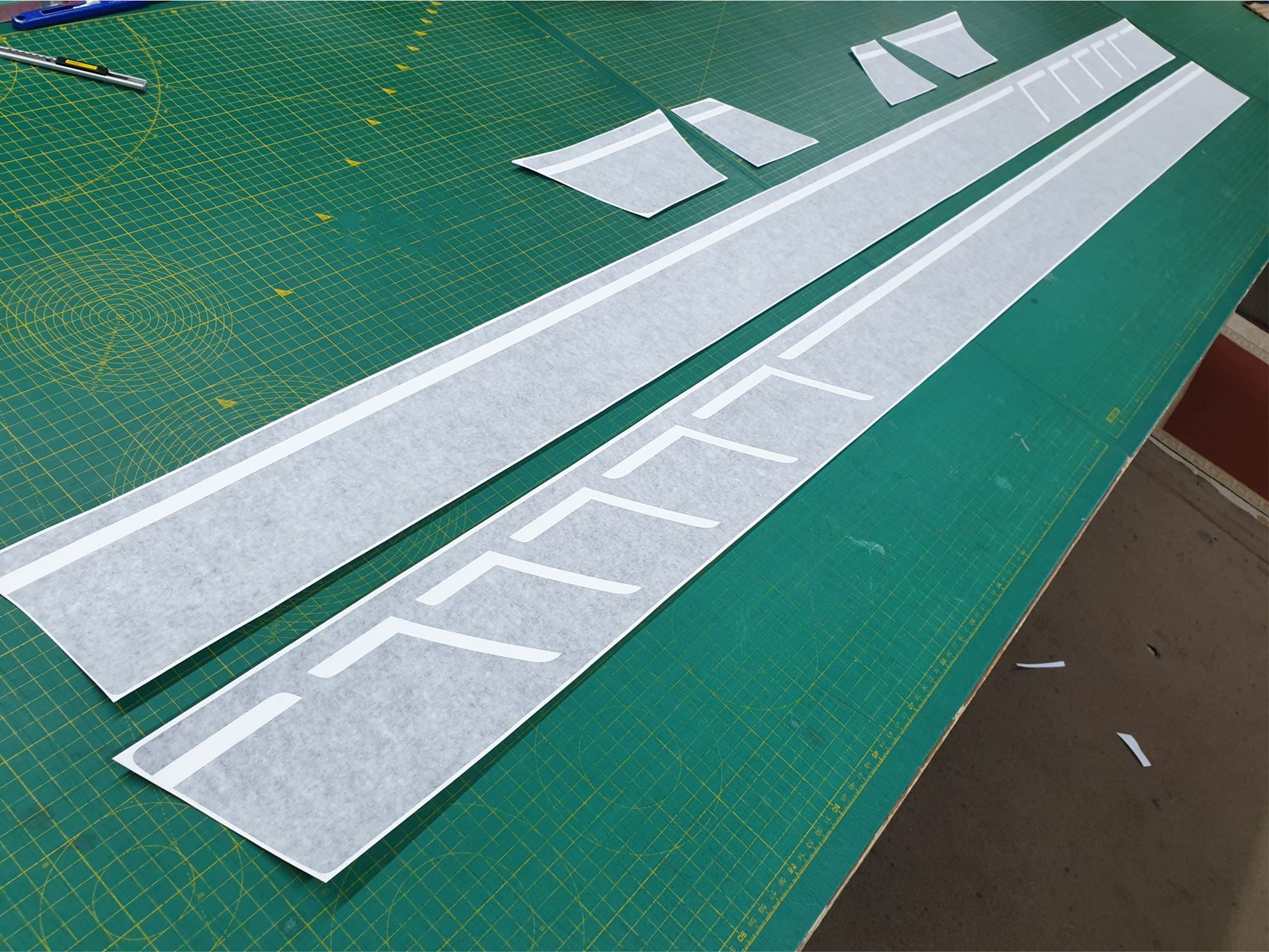 Zen Graphics - Mercedes B Class AMG Side & Bonnet Stripes / Stickers