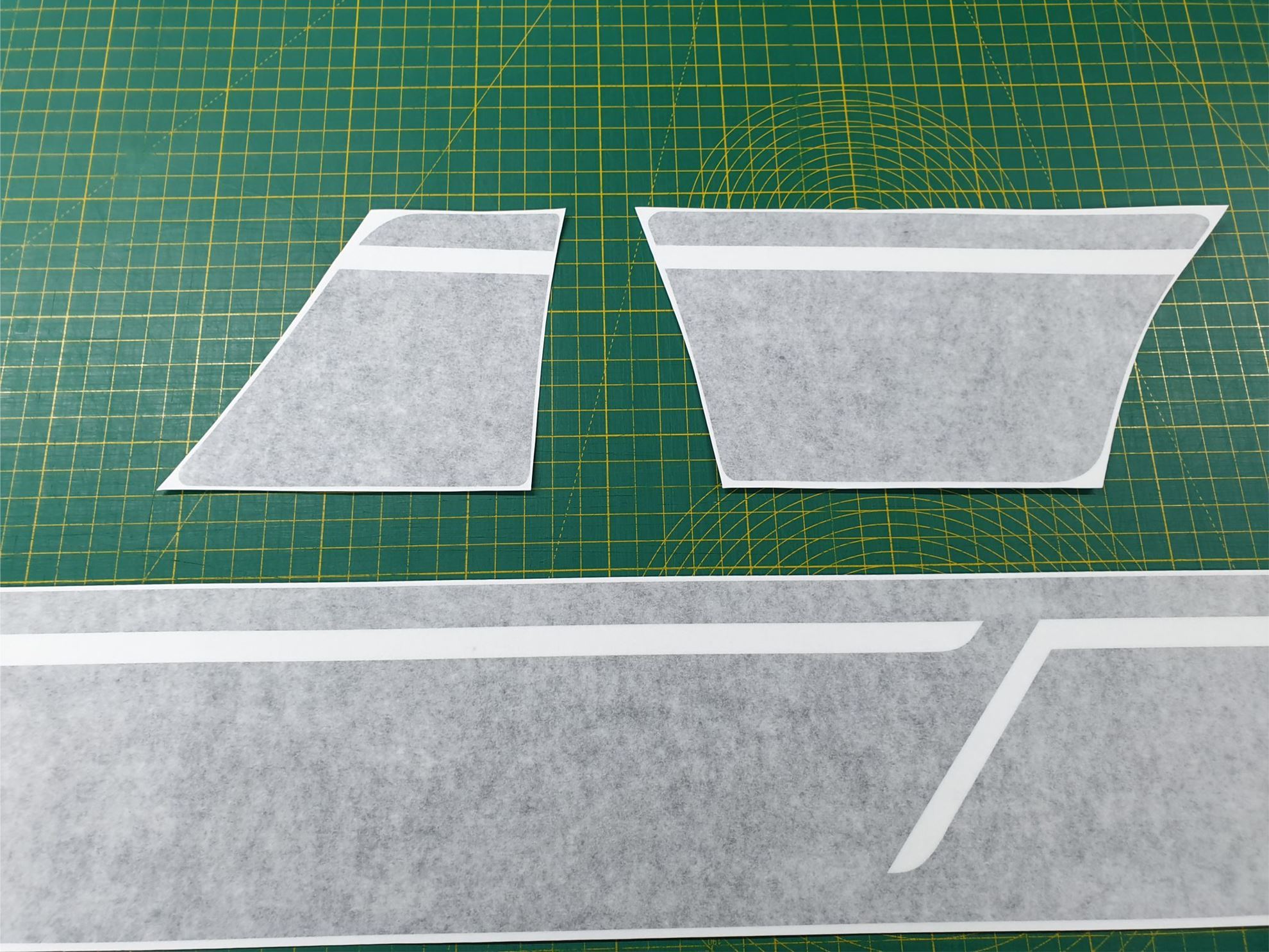 Zen Graphics - Mercedes B Class AMG Side & Bonnet Stripes / Stickers