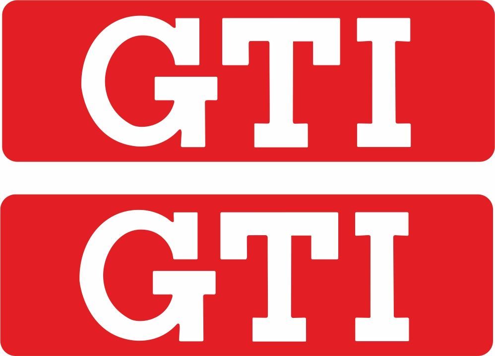 Zen Graphics - MK2 Golf GTI side trim Badge restoration overlay Decals ...