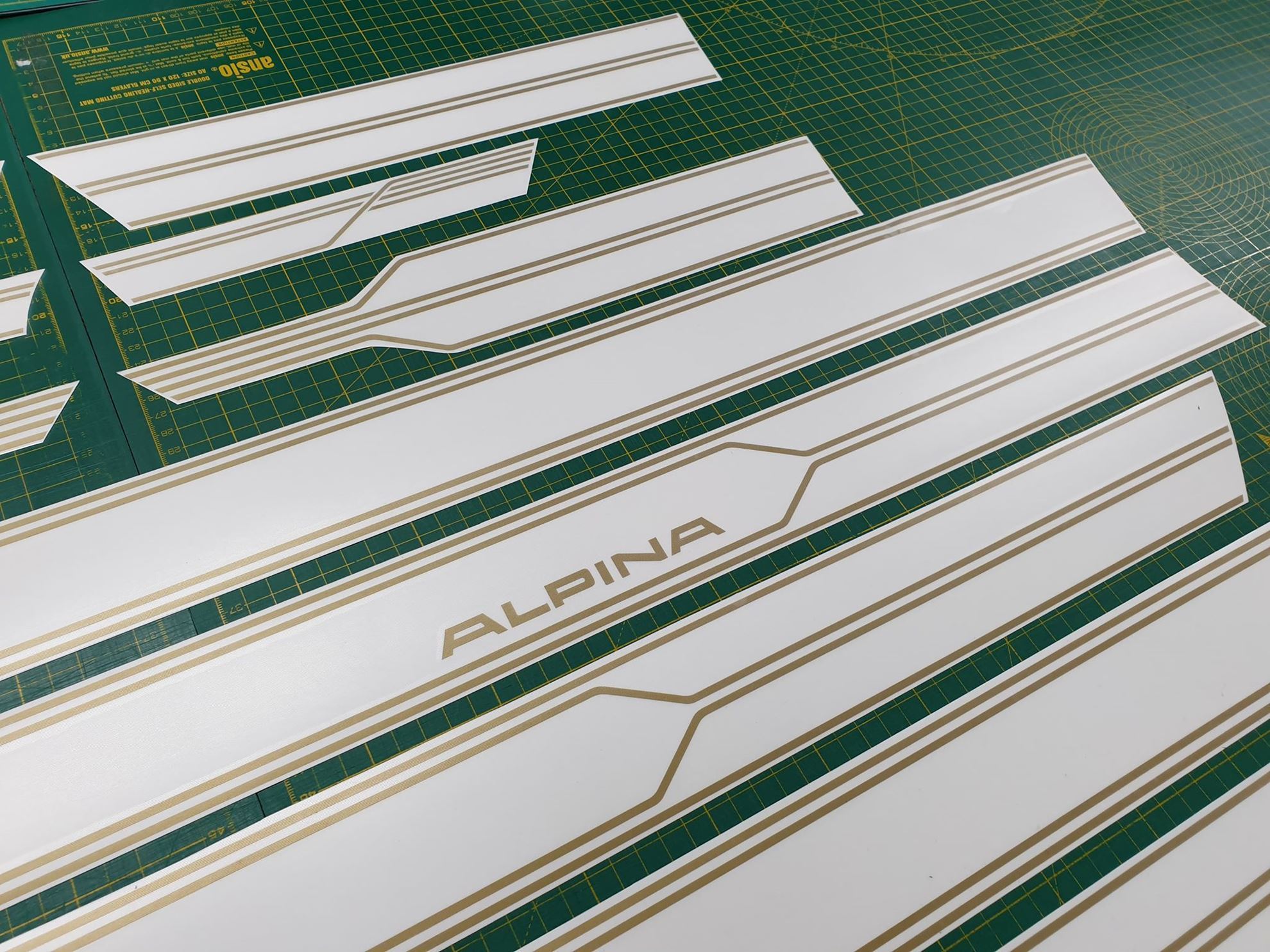 Zen Graphics - BMW 7 Series E38 Alpina side , front and rear Stripes ...