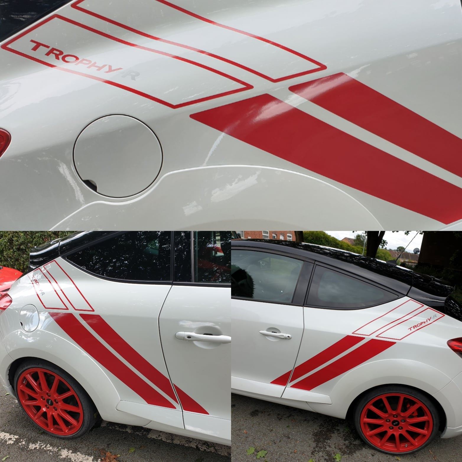Zen Graphics - Renault Megane Trophy-R side Stripes / Stickers