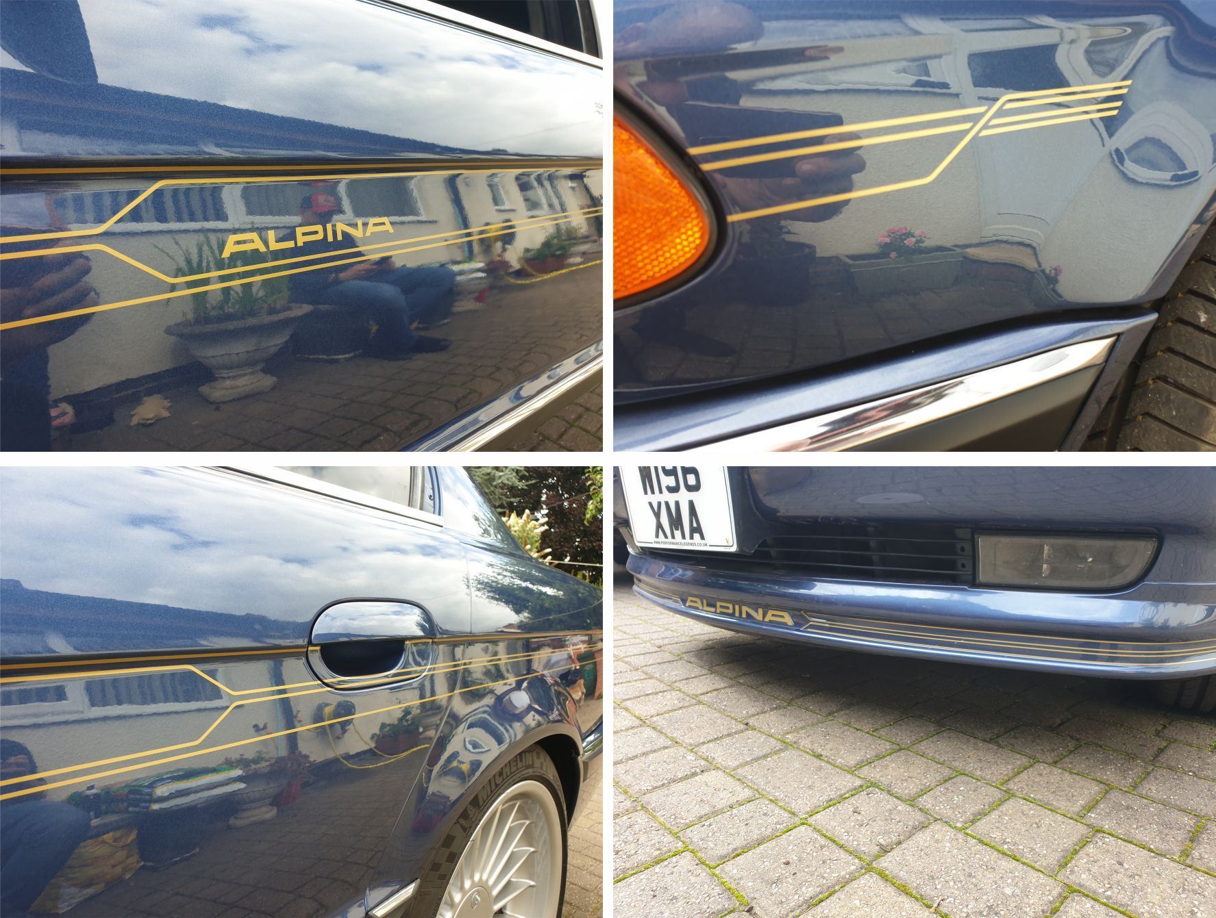 Zen Graphics - BMW 7 Series E38 Alpina side , front and rear Stripes ...