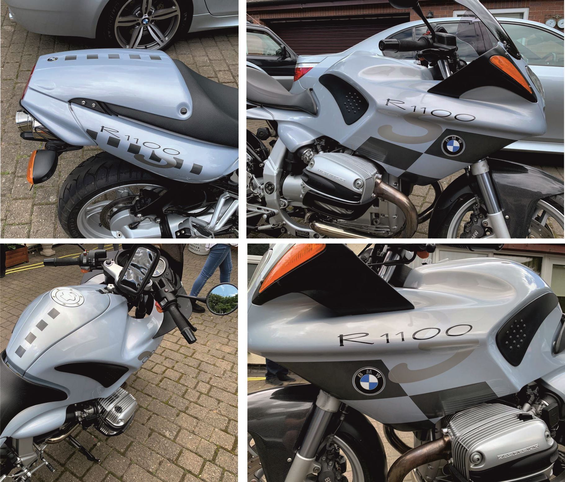 Zen Graphics - BMW R 1100 S Decals / Stickers