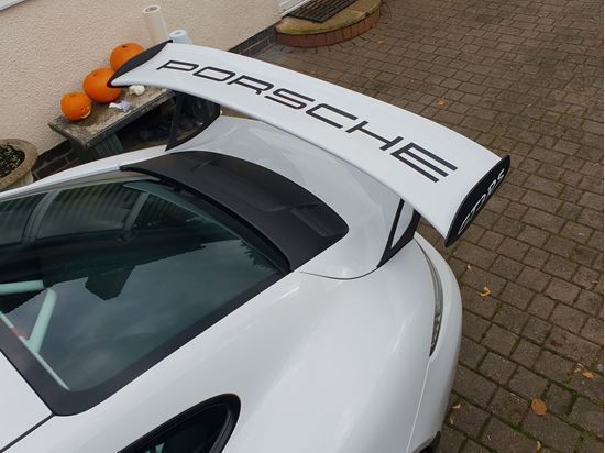 Zen Graphics - 991 GT3 RS Weissach rear Wing Decal / Sticker