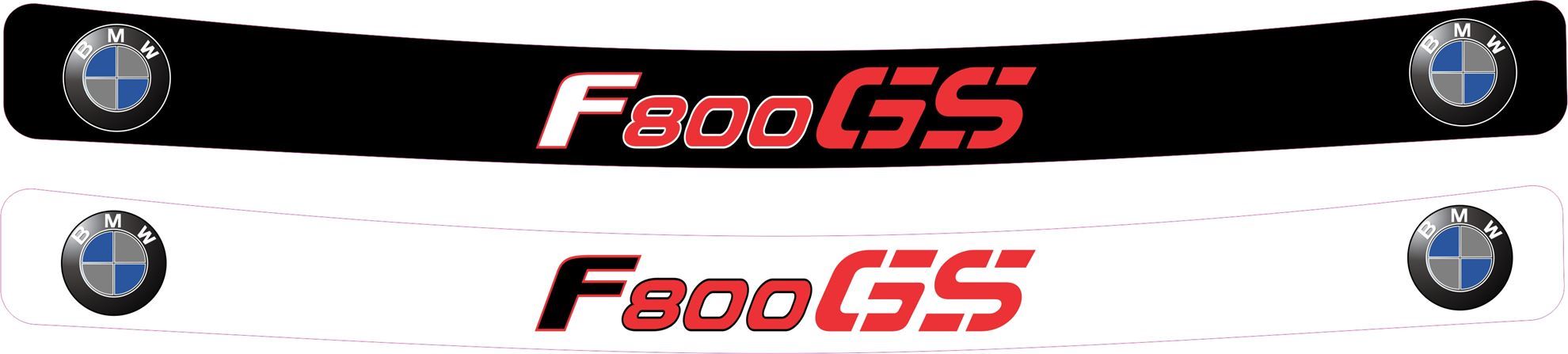 Zen Graphics - BMW F800 GS Helmet Visor Decal / Sticker