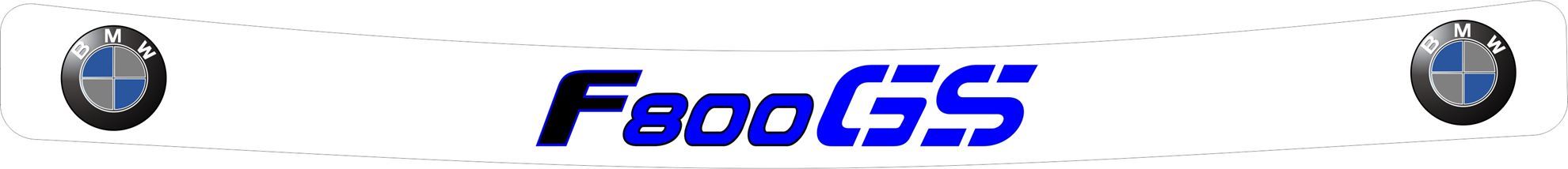 Zen Graphics - BMW F800 GS Helmet Visor Decal / Sticker