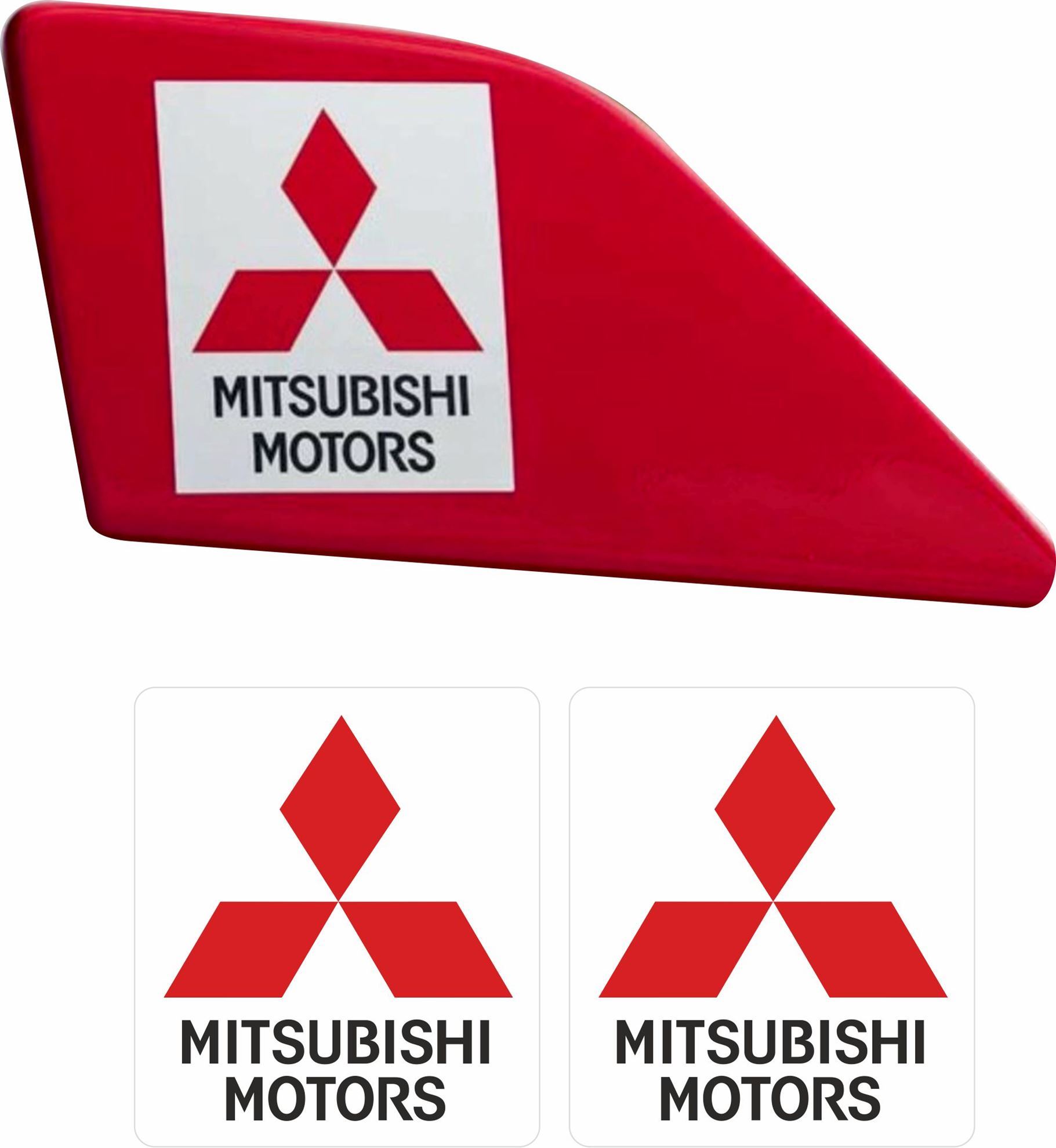 Zen Graphics - Mitsubishi Evolution 6 Tommi Makinen rear Wing Decals ...