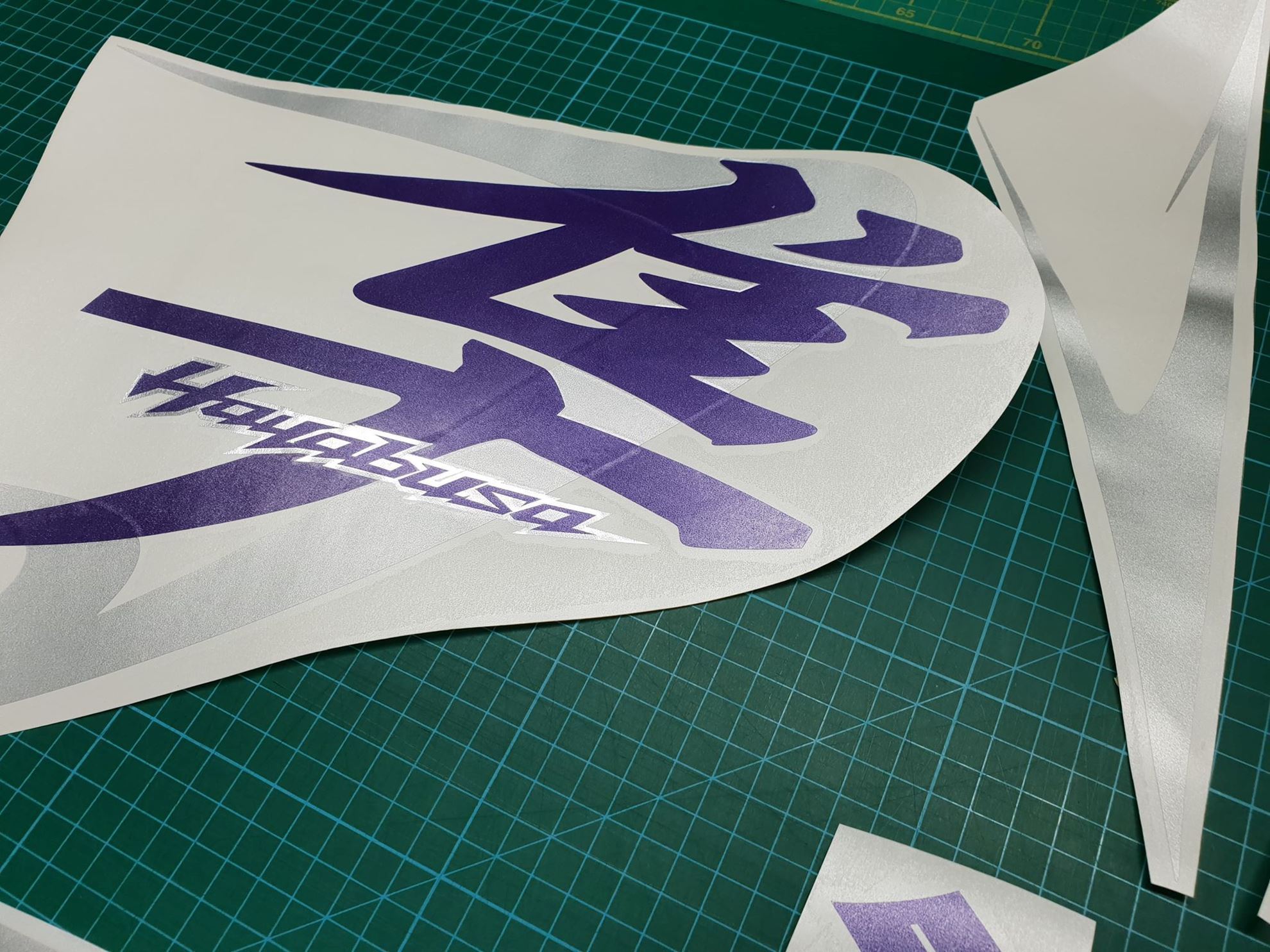 Zen Graphics - Suzuki Hayabusa GSX 1300R 2009 full replacement Decals ...