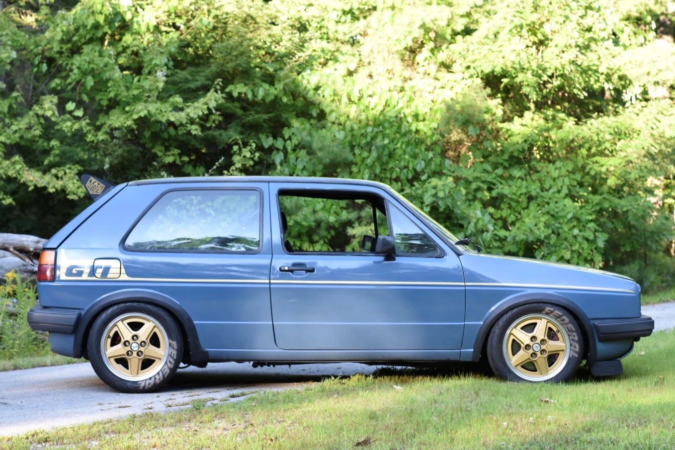 Zen Graphics - VW MK2 Golf side Stripes and rear quarter Stickers / Stripes