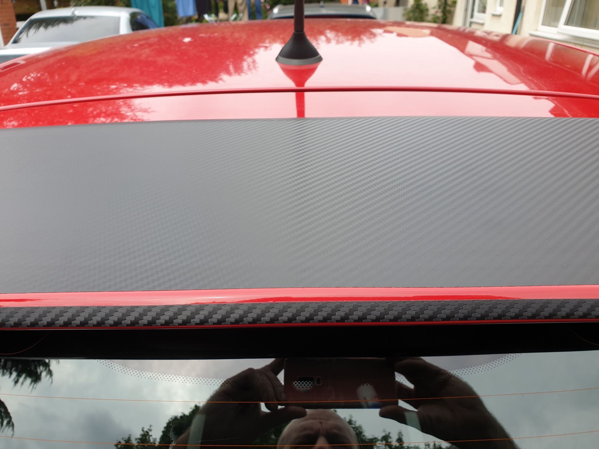 Zen Graphics - Fiat 595 rear Spoiler wing Vinyl overlay
