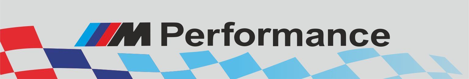 Zen Graphics - BMW "M Performance" Sunstrip / Sticker (fits all)