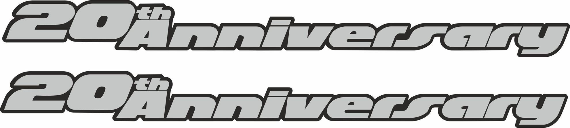 Zen Graphics - Golf GTI MK3 "20th Anniversary" Decals / Stickers