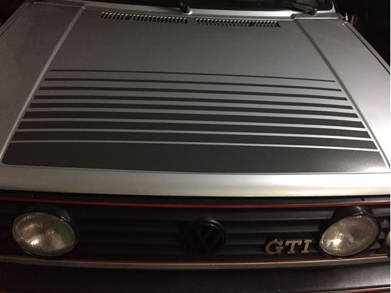 Zen Graphics - MK2 Golf / Jetta Bonnet fade Stripes / Sticker