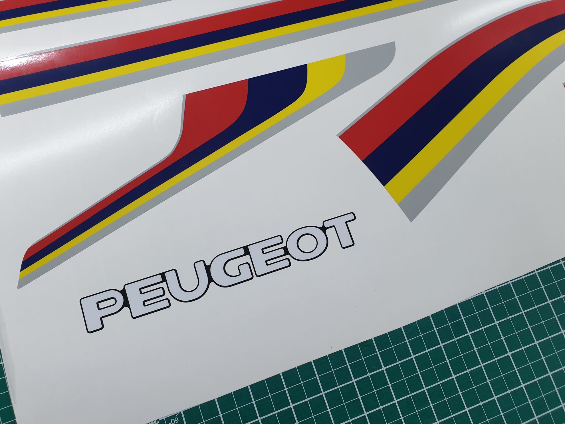 Zen Graphics - Peugeot 106 Rallye S1 replacement Stripes & Decals