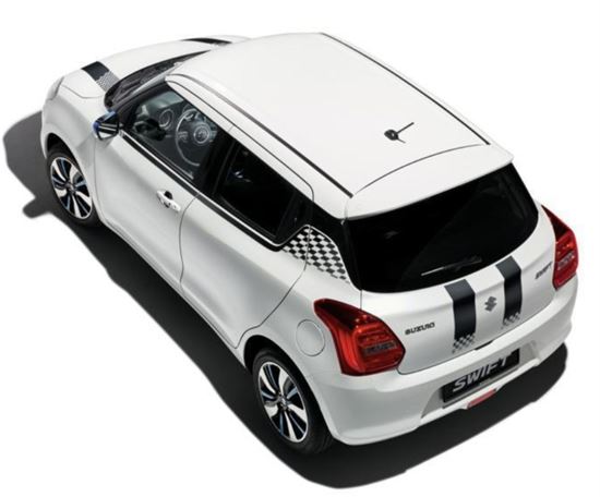 Zen Graphics - Suzuki Swift 2006 - 17 full Graphics / Stickers kit