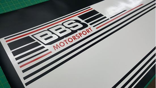 Zen Graphics - MK2 Golf "BBS Motorsport" side Stripes and rear quarter ...