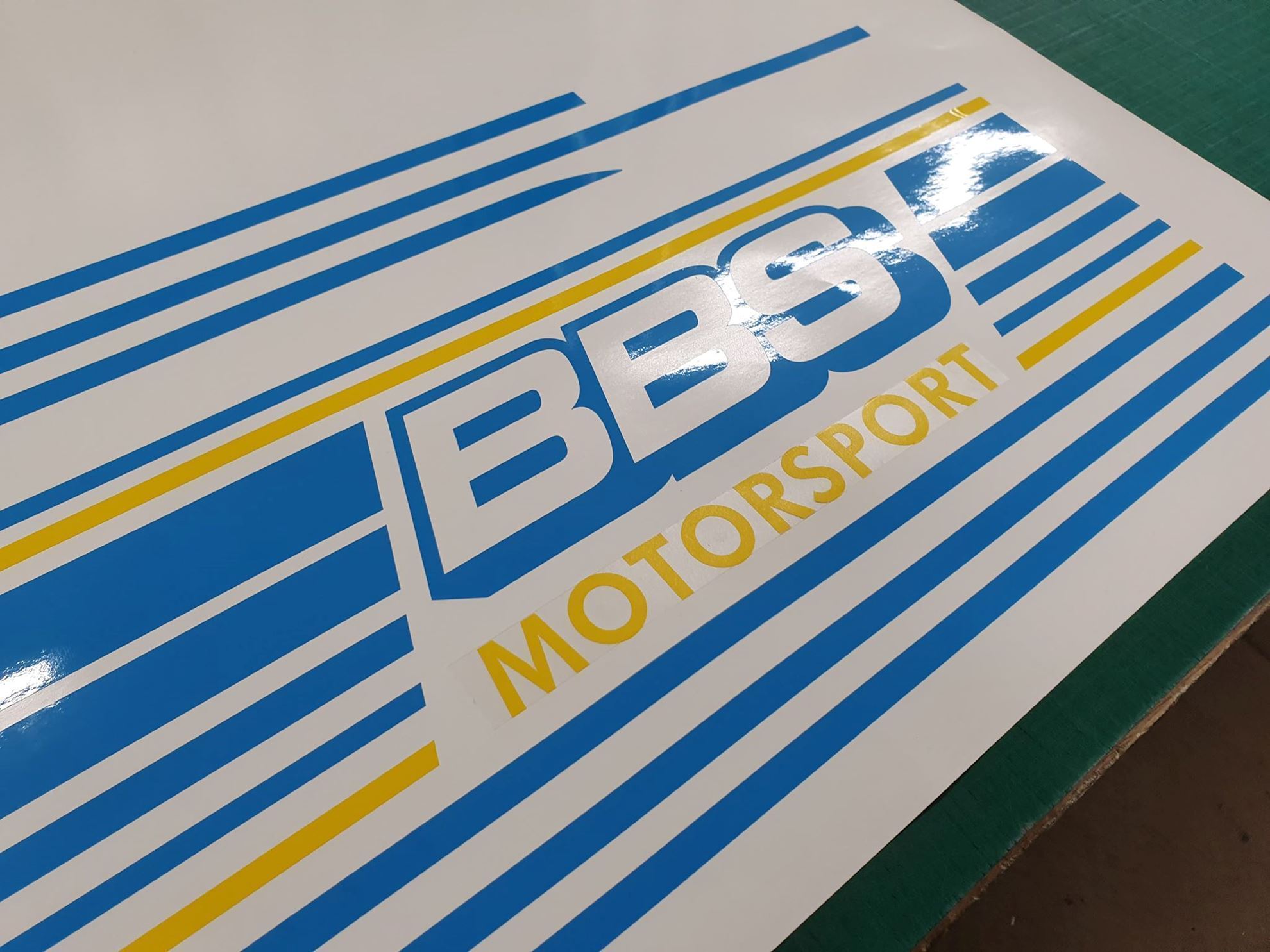 Zen Graphics - MK2 Golf "BBS Motorsport" side Stripes and rear quarter ...