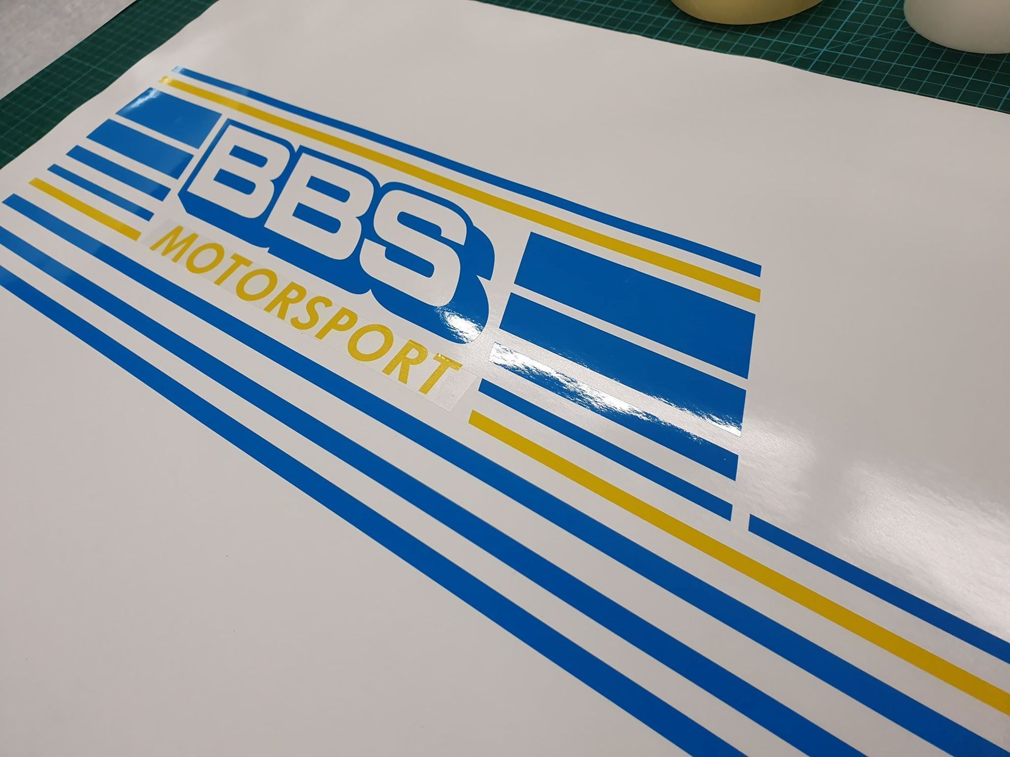 Zen Graphics - MK2 Golf "BBS Motorsport" side Stripes and rear quarter ...