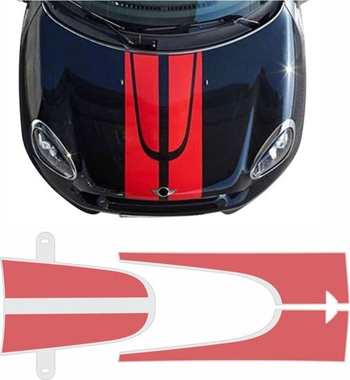 Zen Graphics - Mini R60 Countryman and R61 Paceman Bonnet Stripes