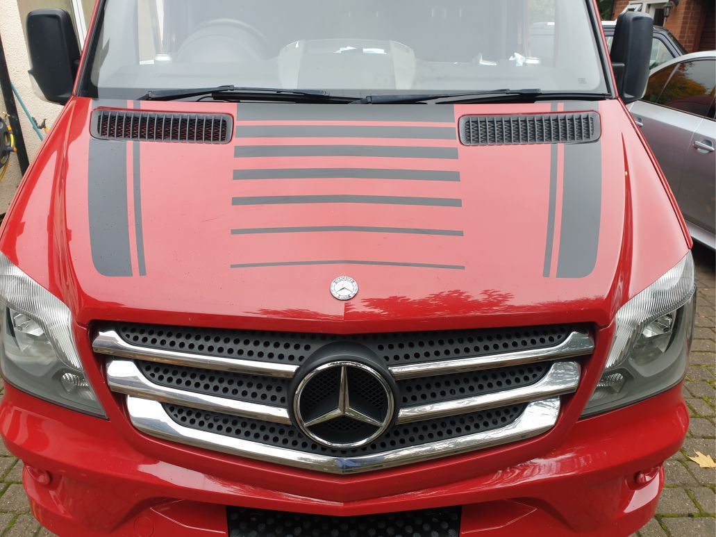Zen Graphics - Mercedes Sprinter Long Wheel Base side Window Finisher ...