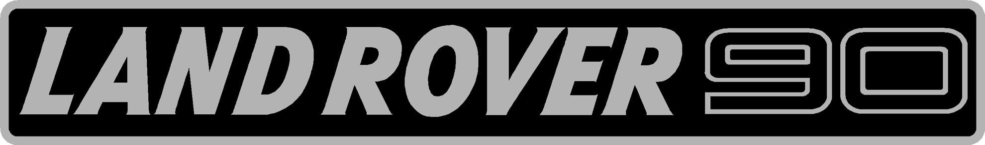 Zen Graphics - Land Rover Defender 90 replacement Grill Decal / Sticker