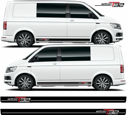 Zen Graphics - VW T5 / T6 long Wheel Base panel block out Vinyl / Stickers